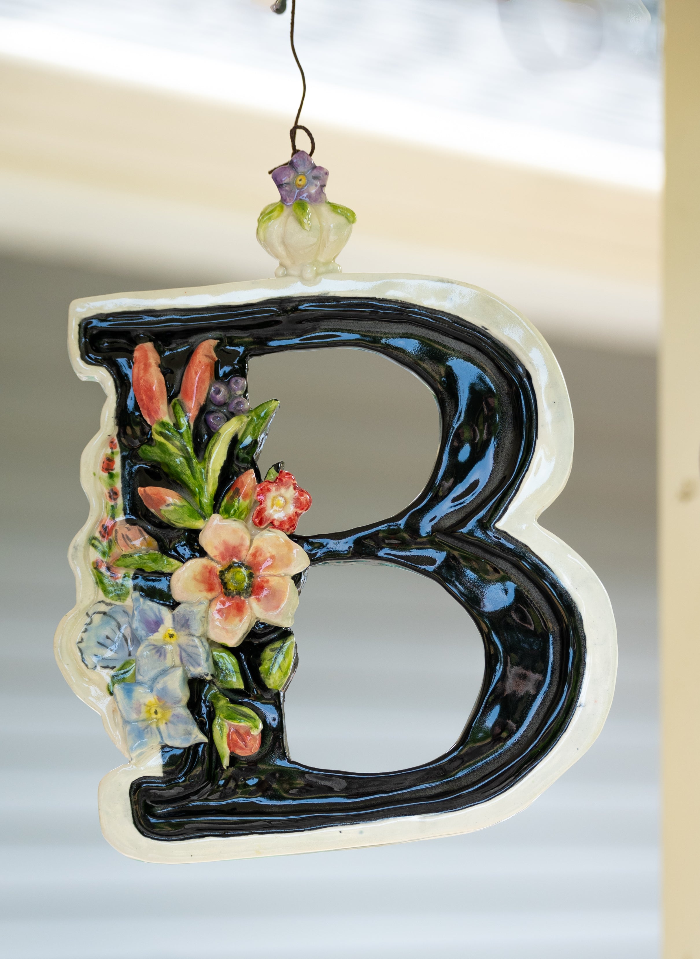 Hanging Letters – Heather Goldminc Clayworks Studio